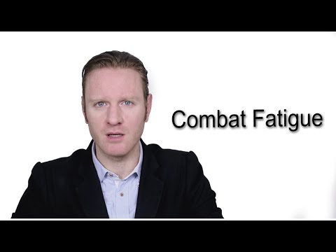 Combat Fatigue - Meaning | Pronunciation || Word Wor(l)d - Audio Video Dictionary