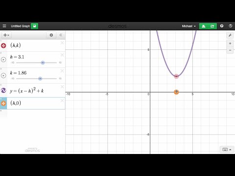 Learn Desmos: Movable Points