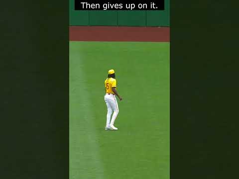 Oneil Cruz Makes an Error… Then Quits on the Play