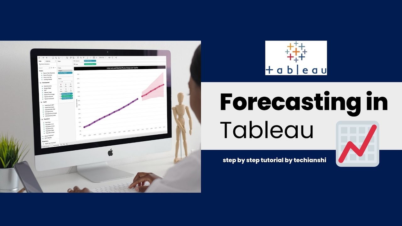 How to Forecast Data in Tableau | 5 mins Tableau Tutorial