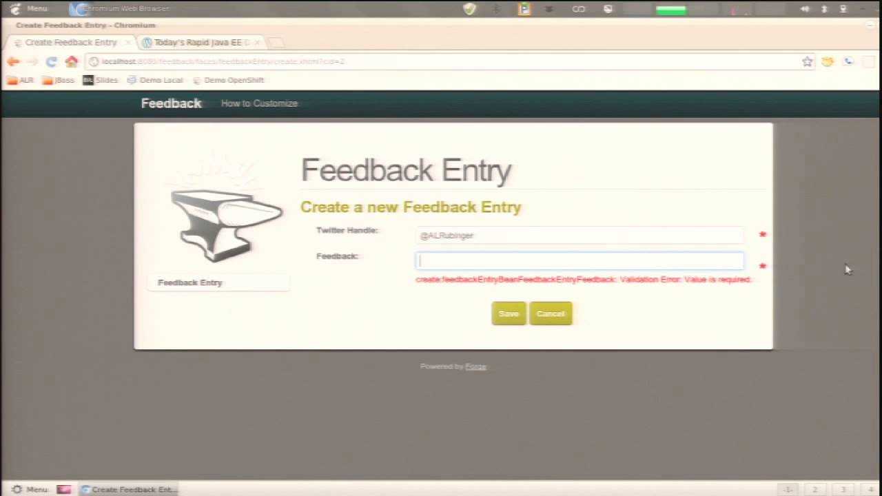 Today's Rapid Java EE Development: Live Coding from Scratch to Deployment
