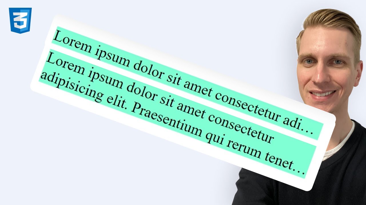 Add Ellipse (…) to Single & Multiline Truncated Text with CSS Text Overflow: Ellipsis