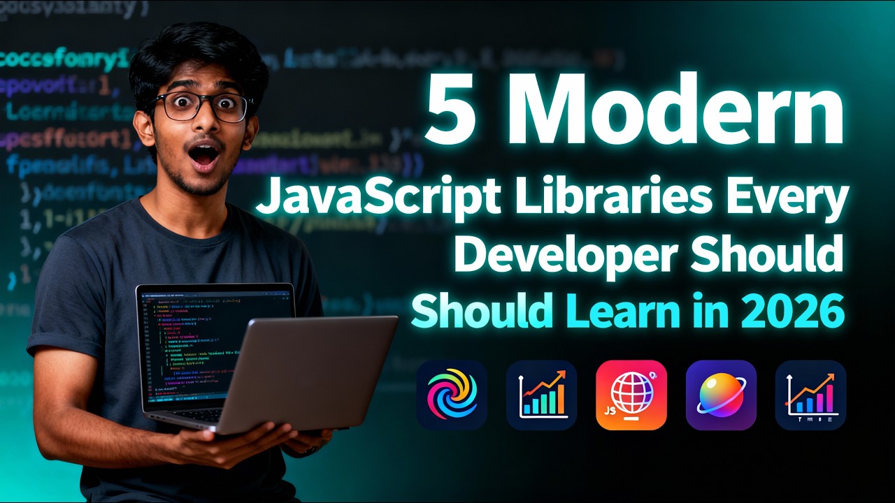 5 Modern JavaScript Libraries Every Developer Should Learn in 2026