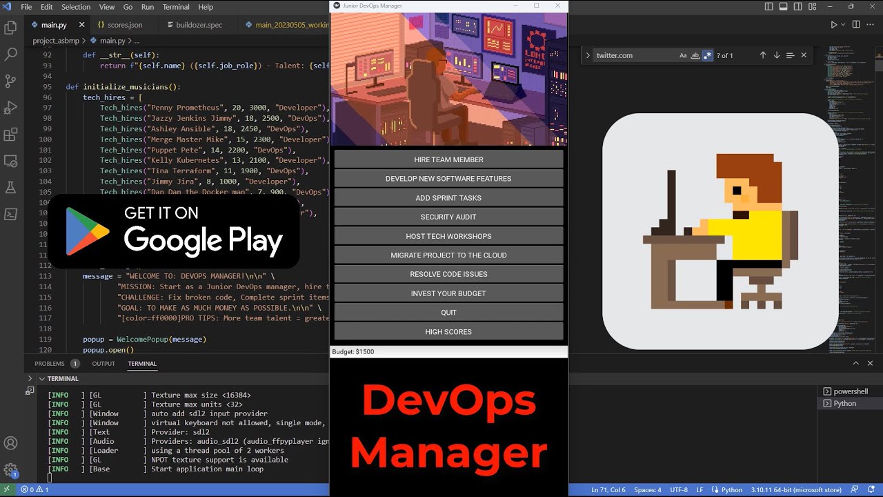 DevOps manager Full Game walkthrough -