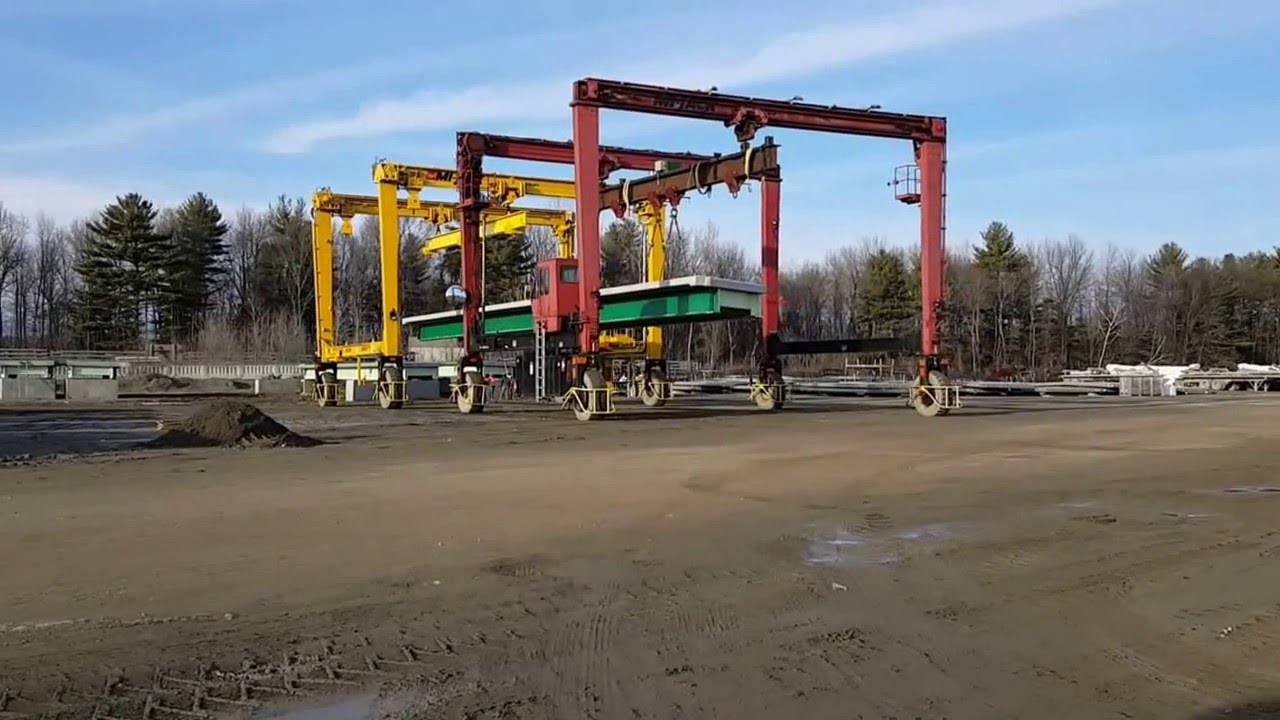 78-Ton Prefabricated Bridge Unit at The Fort Miller Co., Inc. (Easton, NY)