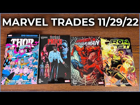 New Marvel Books 11/29/22 Overview| Thor Epic Collection: Blood and Thunder | Wolverine: Patch