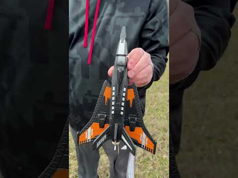 Beginner Friendly Rocket Launch Kit: Estes 7291 Space Corps Centurion Flying Model Rocket