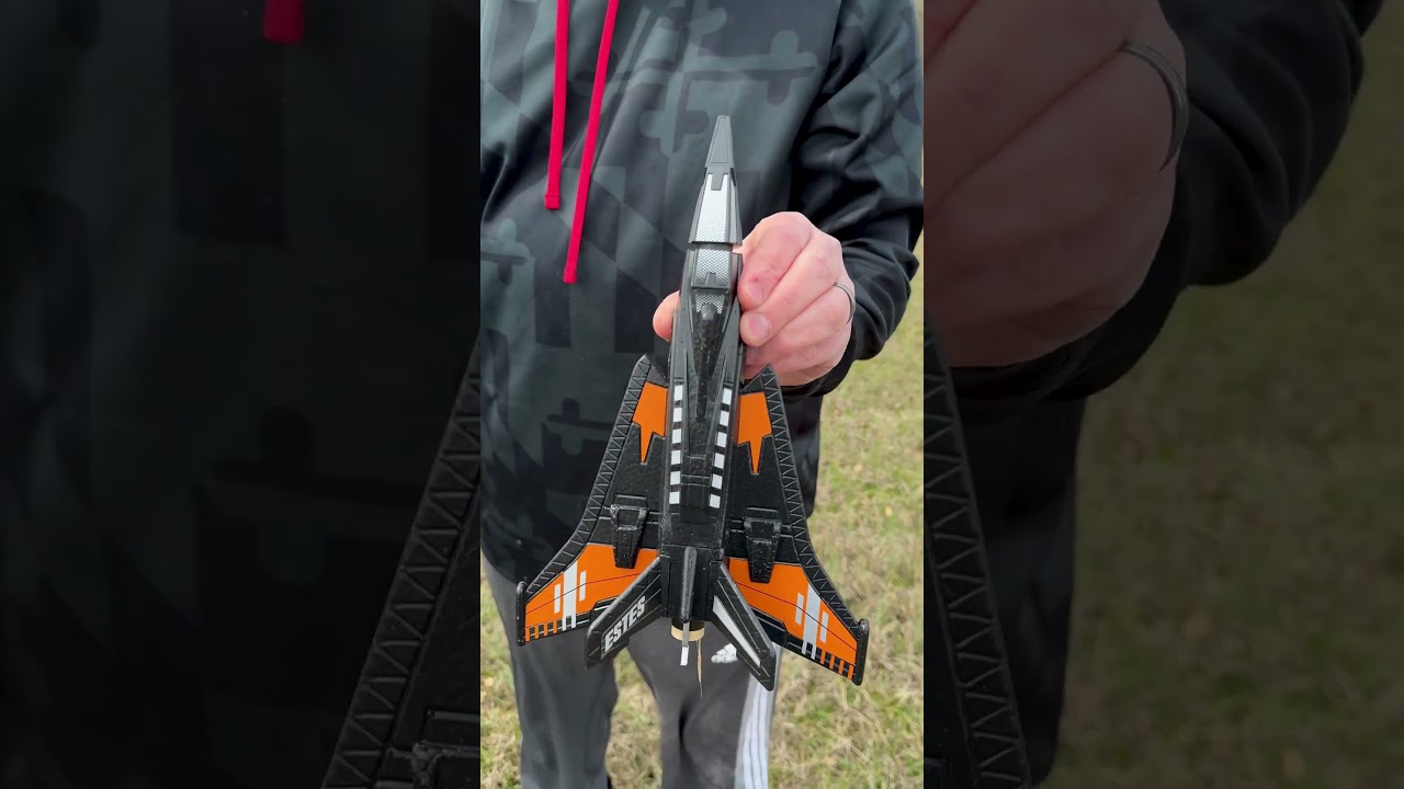 Beginner Friendly Rocket Launch Kit: Estes 7291 Space Corps Centurion Flying Model Rocket