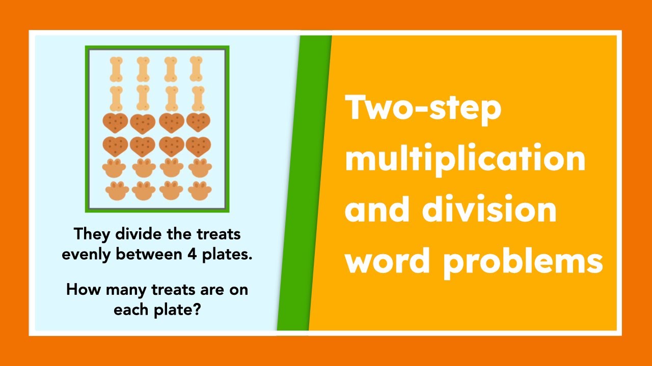 Two-Step Multiplication and Division Word Problems Made Easy!