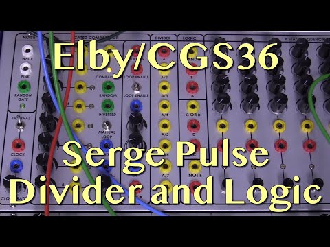 Random*Source Serge Divide & Compare 4x4 | Reverb