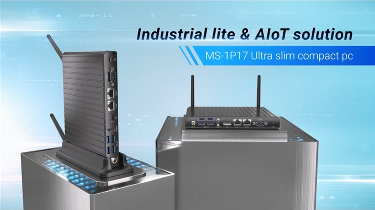 Ultra Slim Box PC MS-1P17 Intel® IOTG Alder Lake-N Processor for Smart Retail Solution | MSI