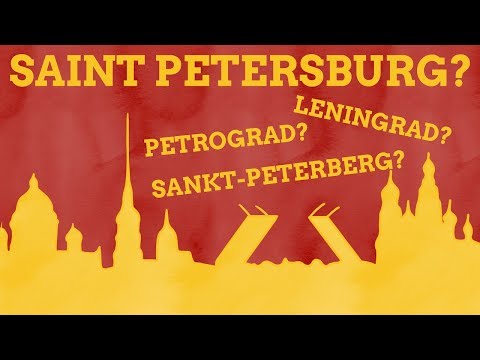 Why Has Saint Petersburg Had So Many Names?