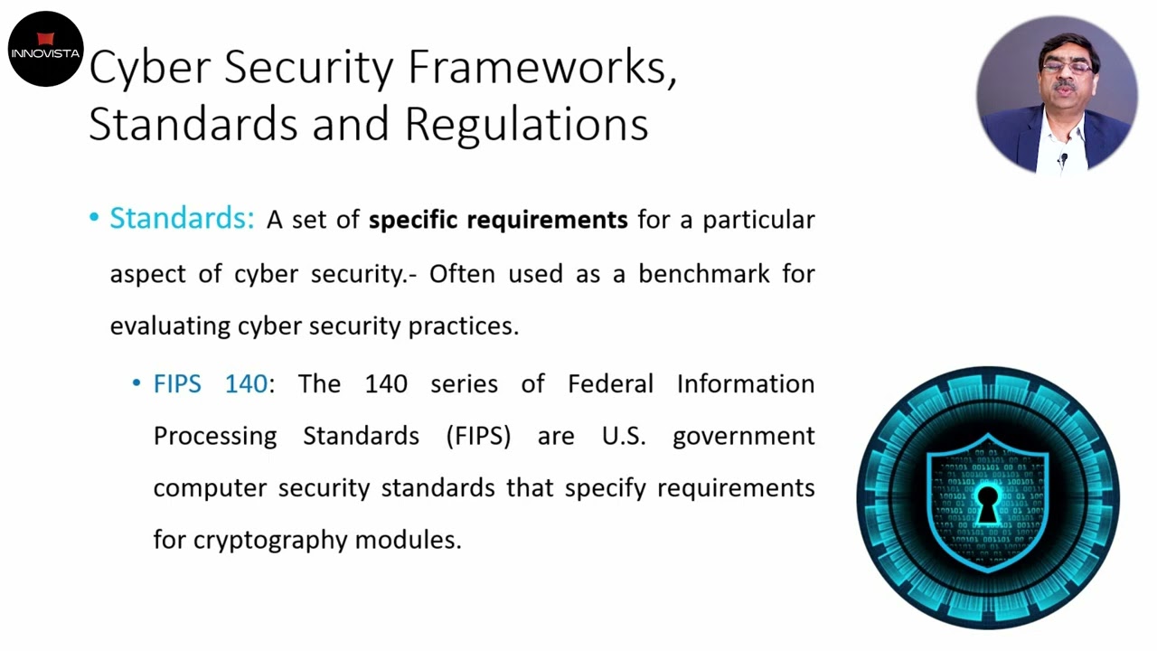 24   Cybersecurity Frameworks, Standards, and Regulations