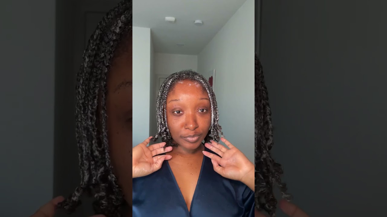 The only braid out tutorial you need for thick type 4 hair #braidout