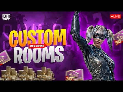 CUSTOMS ROOMS😱PUBG MOBILE LIVE STREAM #pubg #pubgmobile #live #ucgiveaway #customroom