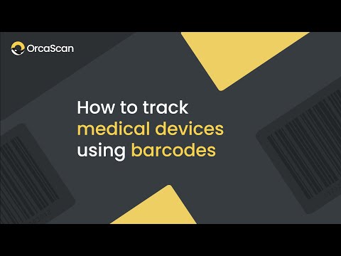 Medical Device Tracking: UDI Barcode Scanner