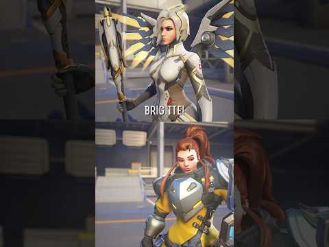 Brigitte and Mercy interaction - Overwatch 2