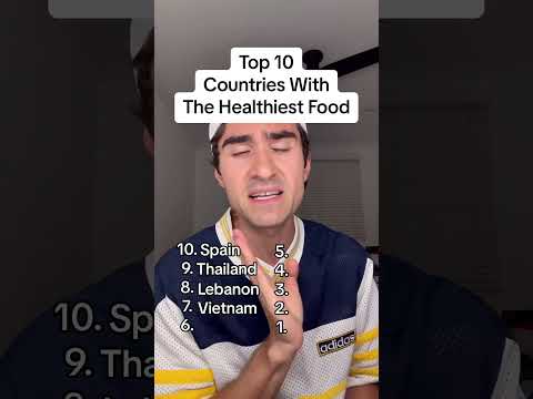 Top 10 Countries With The Healthiest Food
