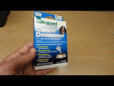 Safe-Guard Dewormer for Dogs Does It Work??