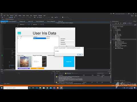 Personal Authentication System Using Iris Recognition In C#