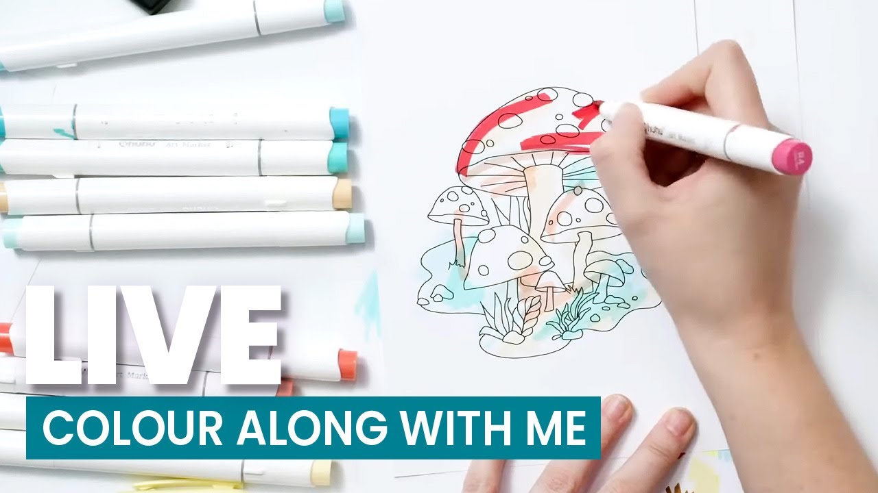 LIVE: More Dopamine Colouring!