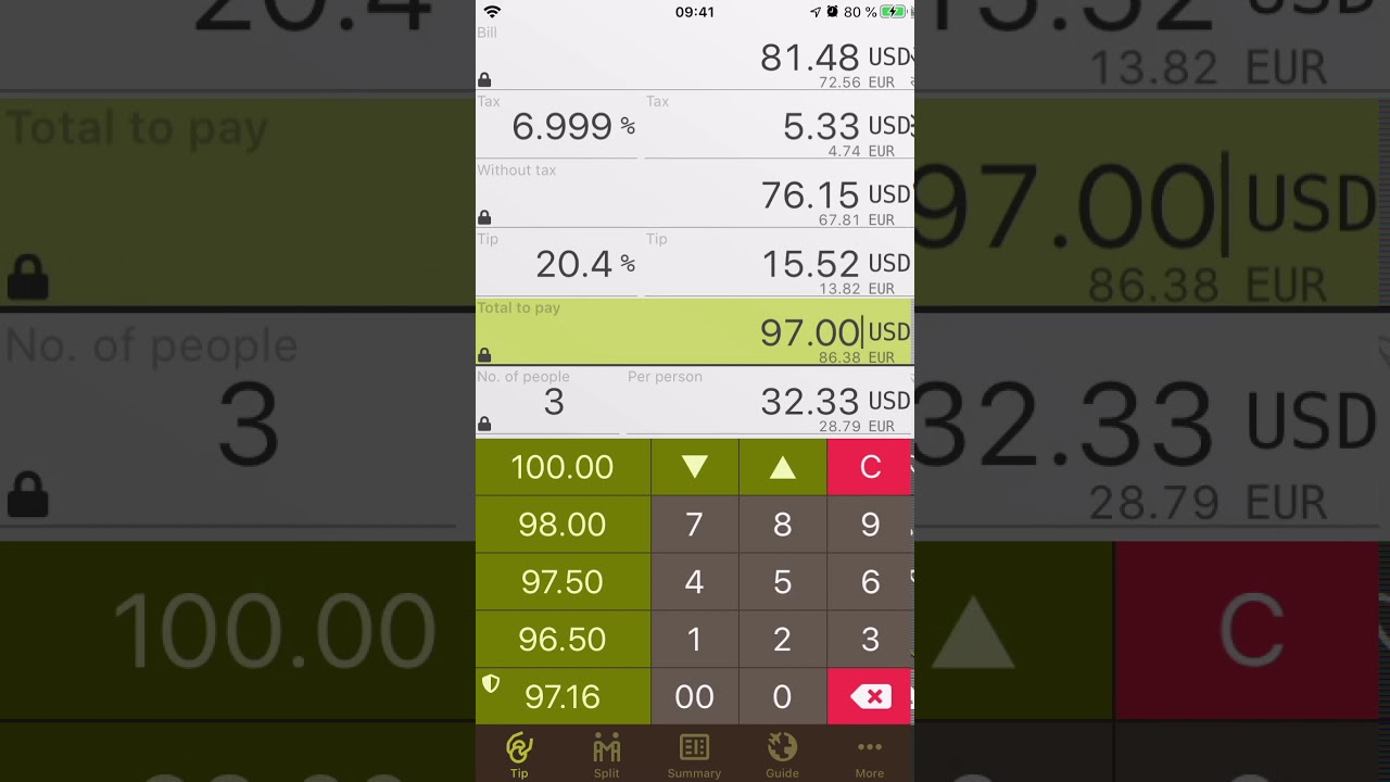 Ultimate Tip Calculator - Walkthrough