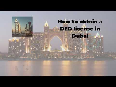 How to obtain a DED license in Dubai