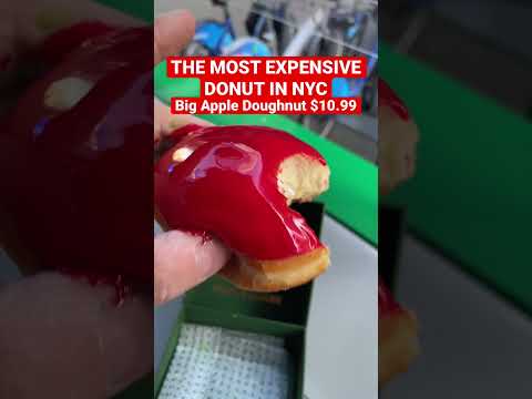MOST EXPENSIVE 💵 🍩 Donut in NYC | Krispy Kreme Times Square #shorts #short #nyc