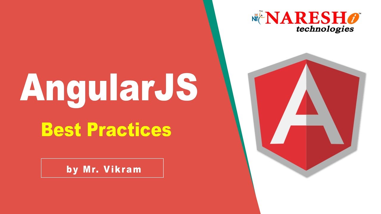 AngularJS Best Practices | AngularJS Tutorial | Mr. Vikram