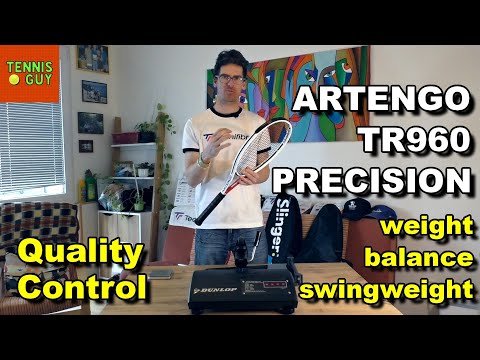 ARTENGO TR960 PRECISION Tennis Racket | Quality Control Test | It is heavier... |