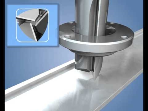 Drill square holes in metal?