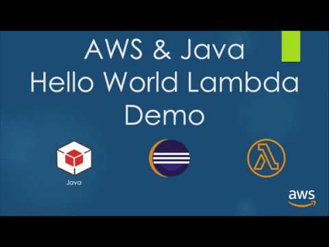 AWS Hello World lambda function using Java and Eclipse | AWS Java Tutorial | AWS Lambda With Java