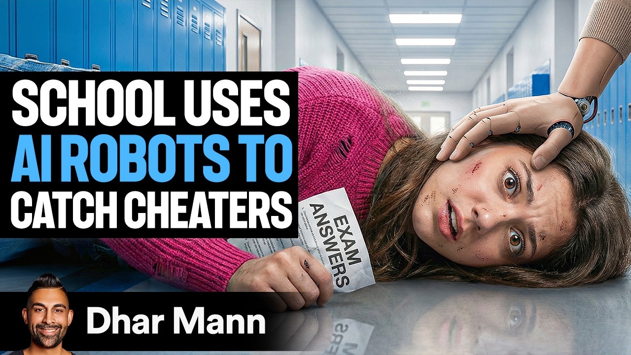 Teacher Uses AI ROBOTS To CATCH CHEATERS | Dhar Mann Studios