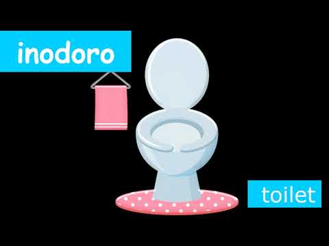 Rosie & Andy: Spanish for Kids- Word of the Day - toilet / inodoro