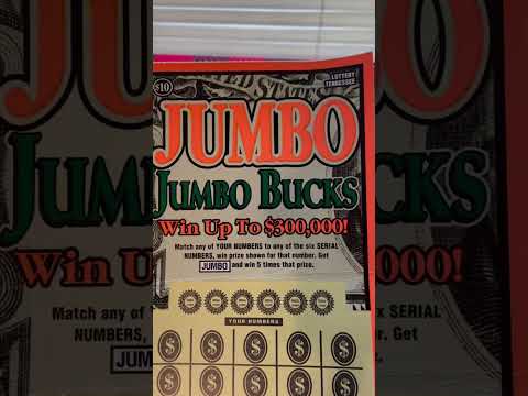 $10 Scratch off with top prize of $300,000 from Tennessee lottery