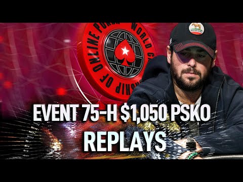 WCOOP 2020 75-H $1,050 quiditbear | LeoMattosAK | MCvisitor Final Table Poker Replays