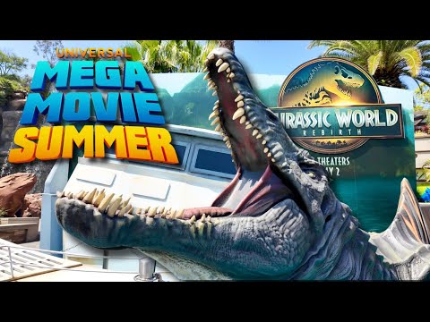 Everything You Can Do at Mega Movie Summer 2025| Universal Studios Hollywood!