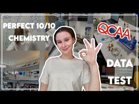 perfect 10/10 on the chemistry data test (how to guide)