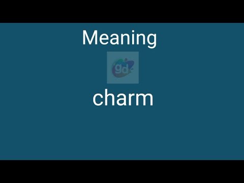 charm meaning in Telugu & English ||Googul Dictionary #charm