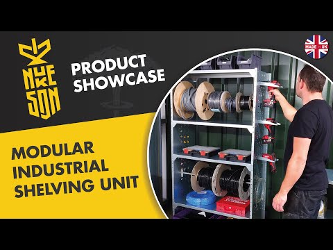 Nukeson Modular Industrial Shelving Unit - Product Showcase