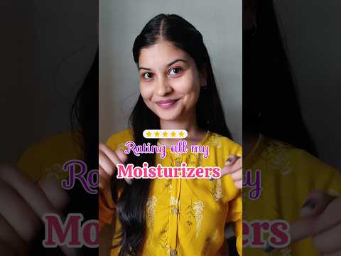 RATING all my MOISTURIZERS ⭐⭐⭐ #telugu #makeup #skincaretelugu #moisturizer #video #ratings #popular