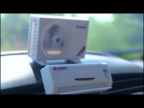 YOURKARTSCOM Miniature AC design Solar Powered Car Air freshner with a built in Perfume Diffuser Am