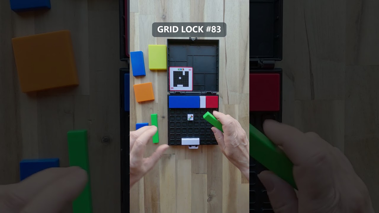 How to solve the puzzle 83 from the new Rubik's Grid Lock!#puzzle #puzzlesolving