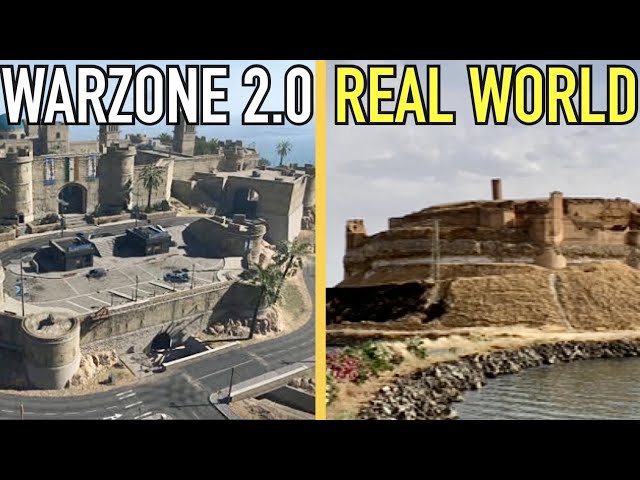 Warzone 2 Al Mazrah locations in real life