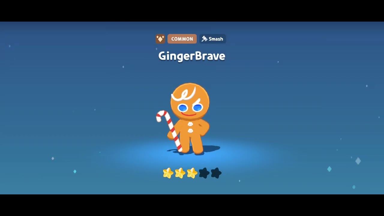 CookieRun Tower of Adventures GingerBrave Cookie 4 Star Promotion
