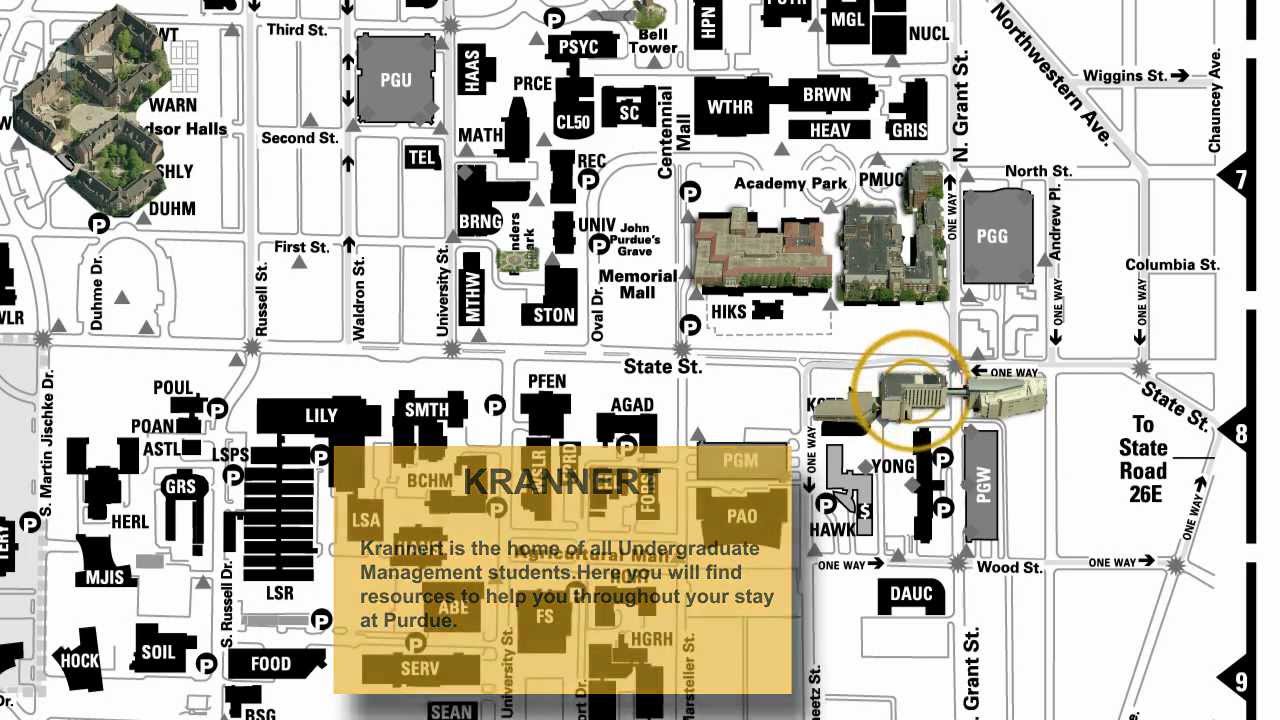 Purdue Campus Maps