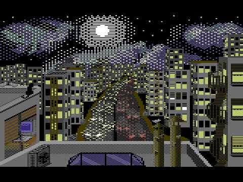 City Lights - MultiColor C64 Pixel Art - Progress