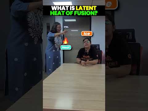 What is the latent heat of fusion Explained in 60 Seconds π§ͺ#vedantuclass9 #nikitamam #khusboomam