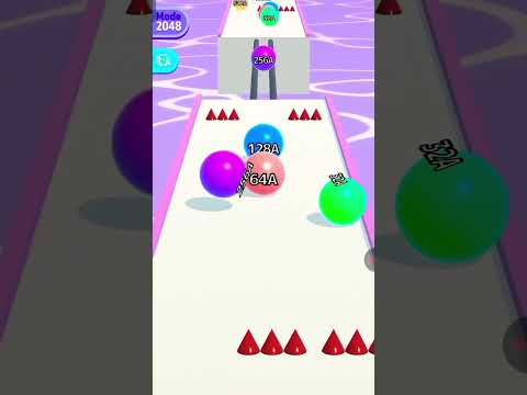 Ball Run 2048 - Gameplay Walkthrough Part 934B Infinity Mode New Best Record 4096AN (iOS, Android)