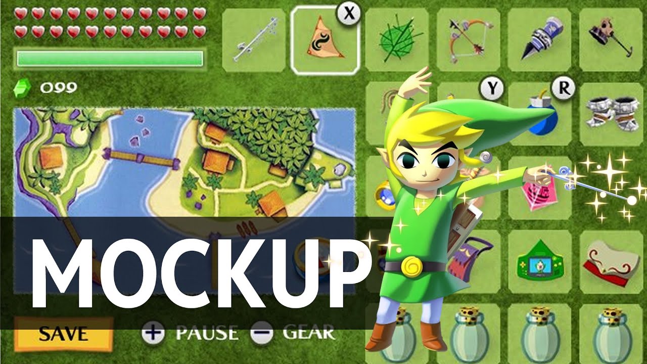 How Zelda: Wind Waker Wii U Might Control - A Video Mockup